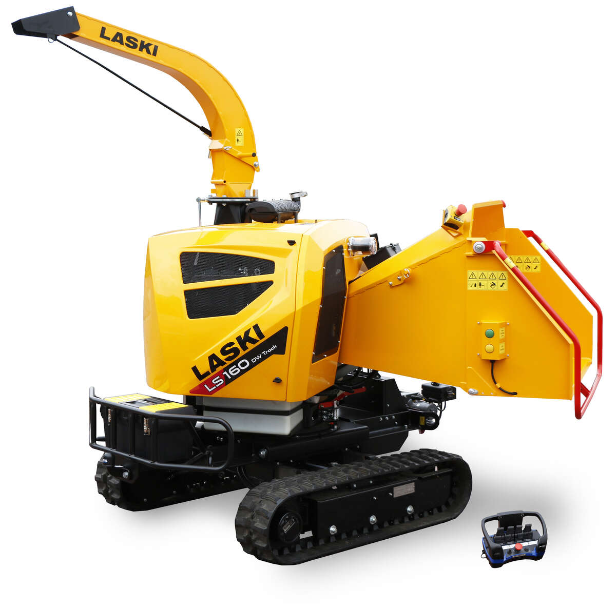 Puiduhakkur LASKI LS 160 DW Track, lintidel ja kaugjuhitav - Aiatäht